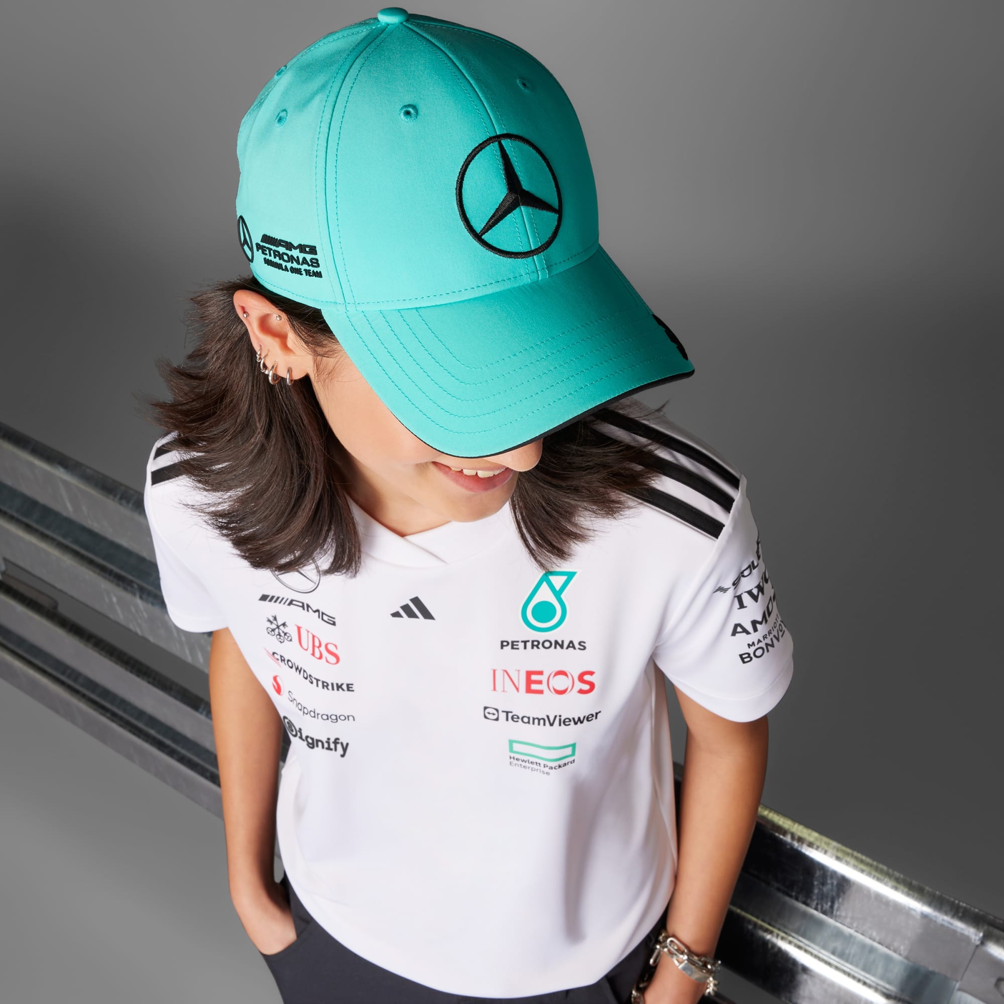 adidas Mercedes - AMG Petronas Formula One Team Driver Cap - Turquoise ...
