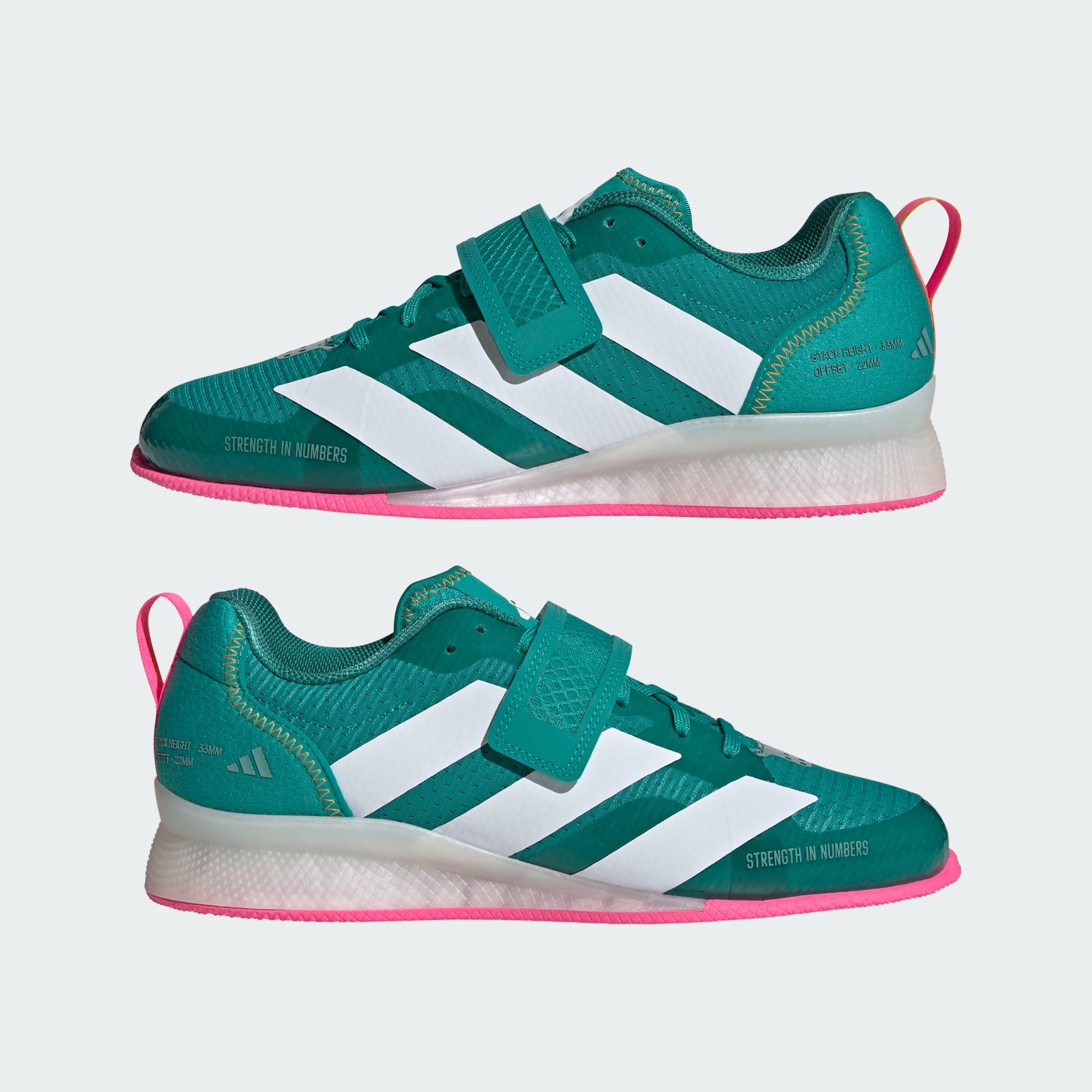 adidas Adipower Weightlifting 3 Sneakers - Green | Free Shipping with ...