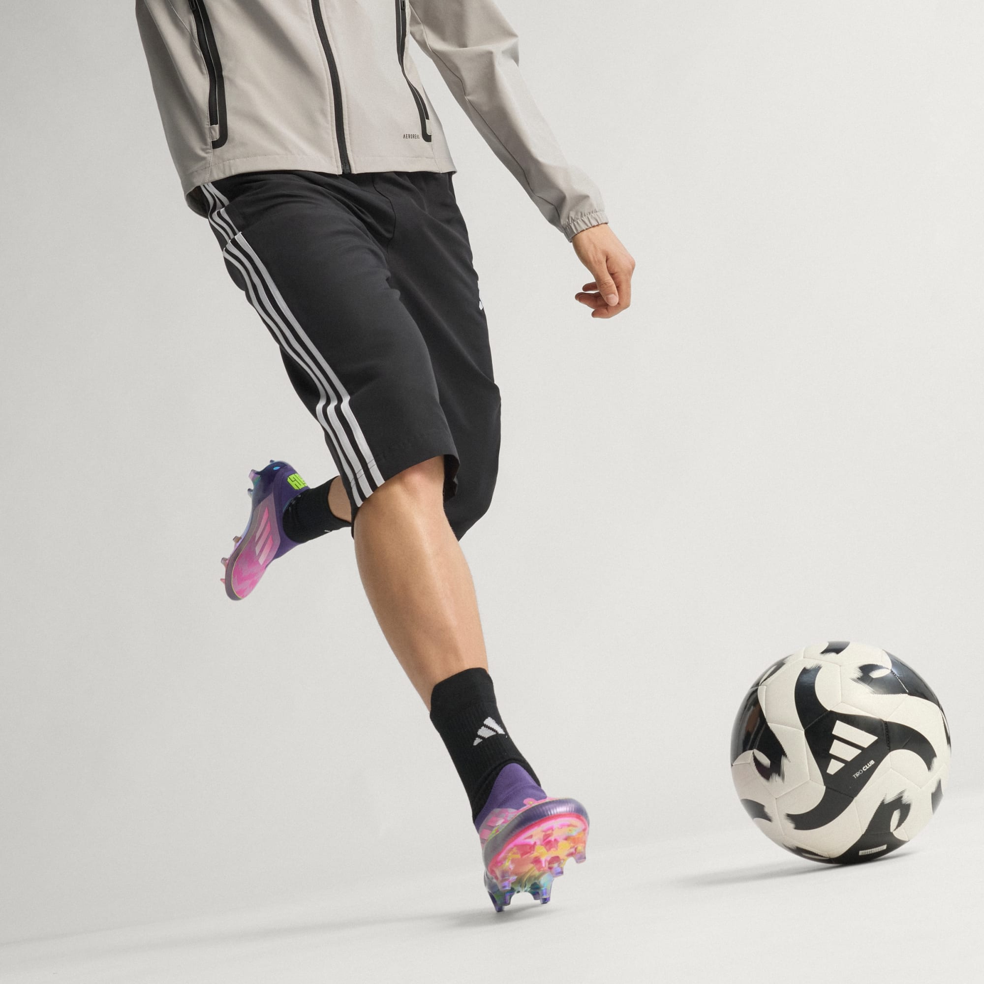 adidas F50 Elite LY Laceless Firm Ground Cleats - Purple | Free ...