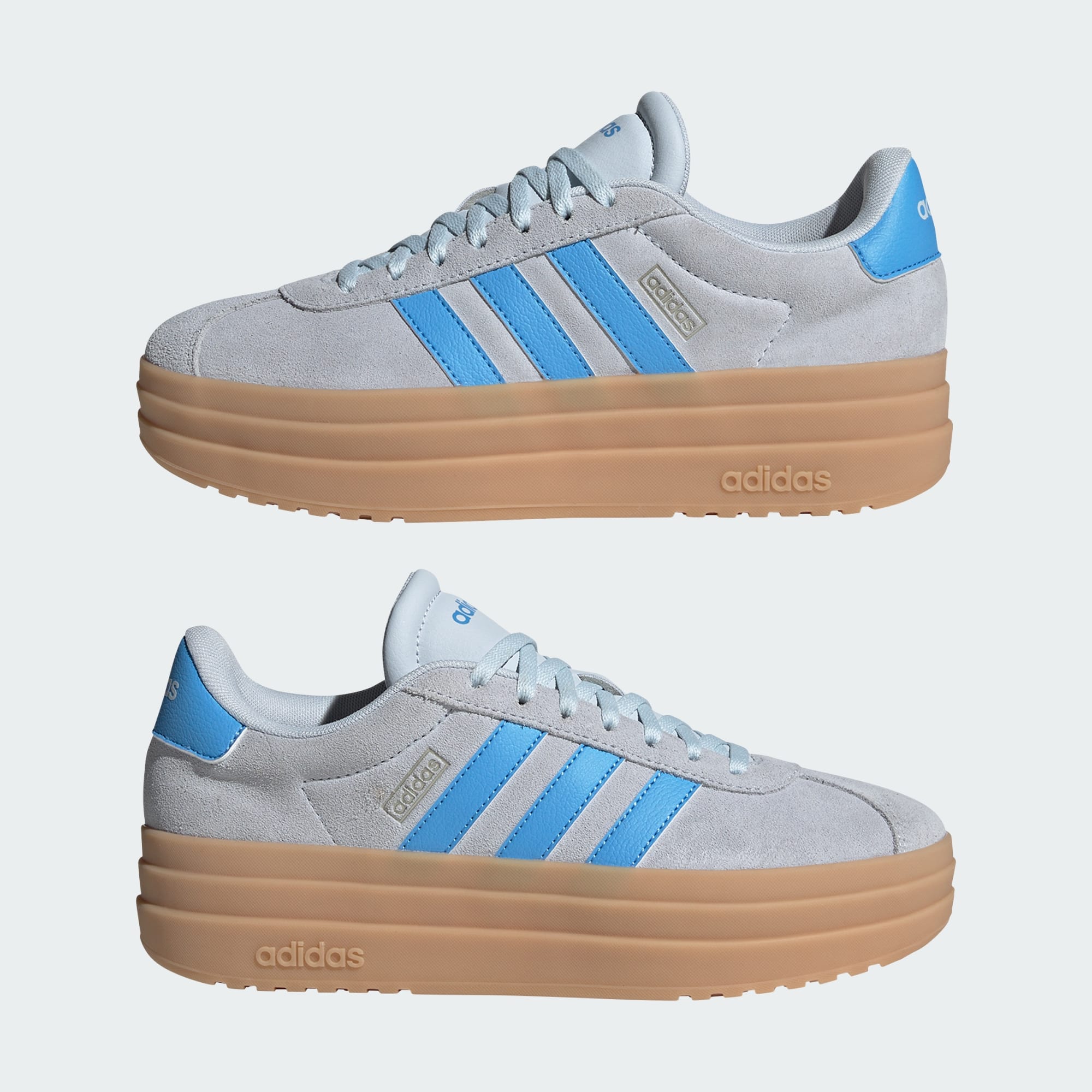 adidas VL Court Bold Shoes - Blue | Free Delivery | adidas UK