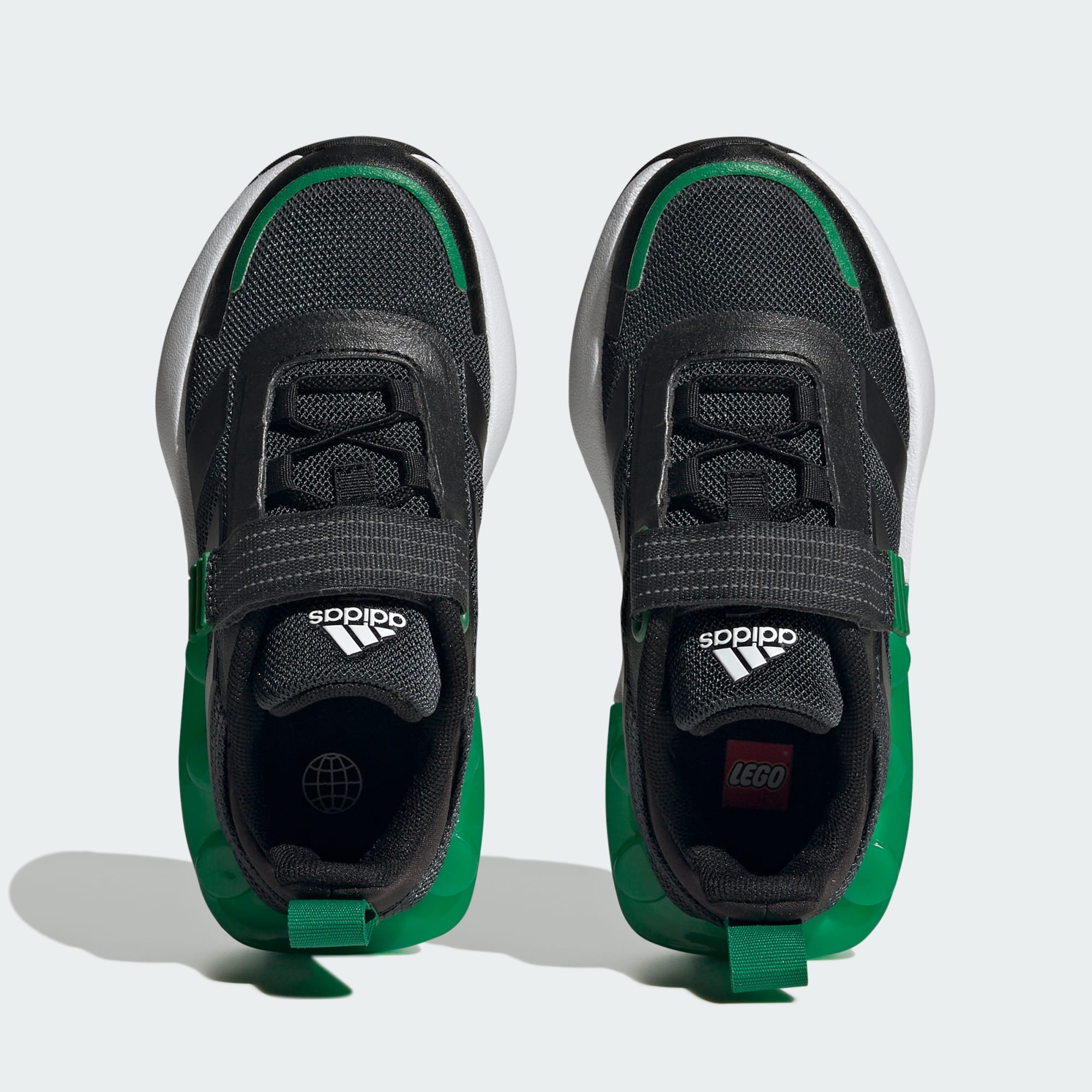 adidas Kids' Lifestyle x LEGO® Tech RNR Elastic Lace and Top Strap ...