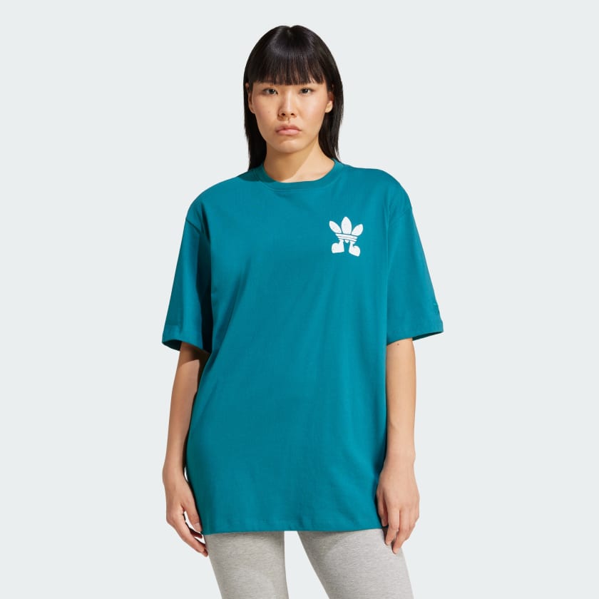 adidas Treffy Walks Graphic T-Shirt - Türkis | adidas Deutschland