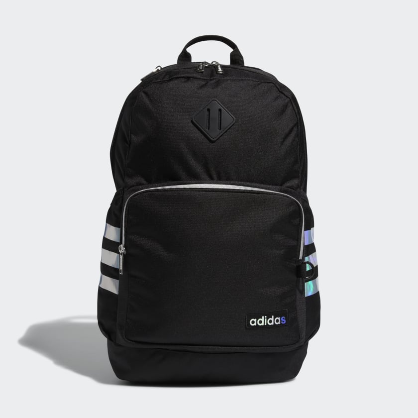 adidas Classic 3-Stripes Backpack - Black | Free Shipping with adiClub ...