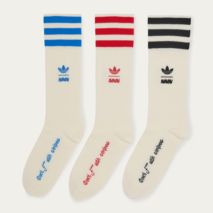 adidas by Avavav Crew Socks - White | adidas Australia