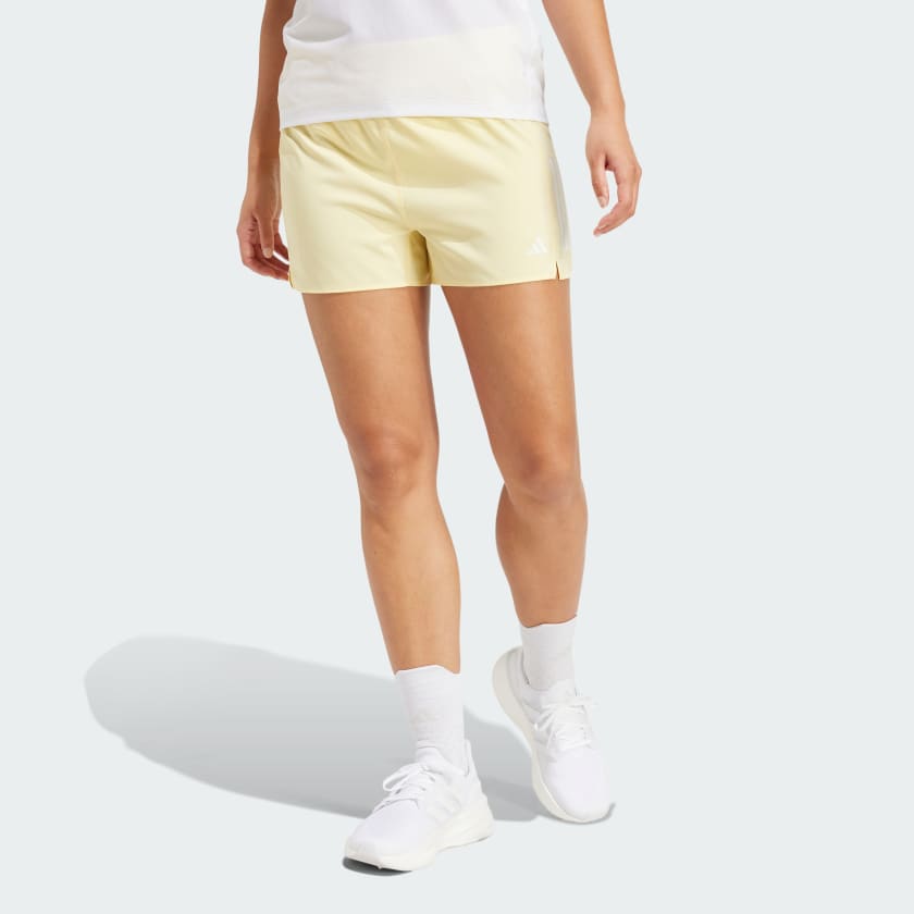 Shorts Own the Run - Amarelo adidas | adidas Brasil