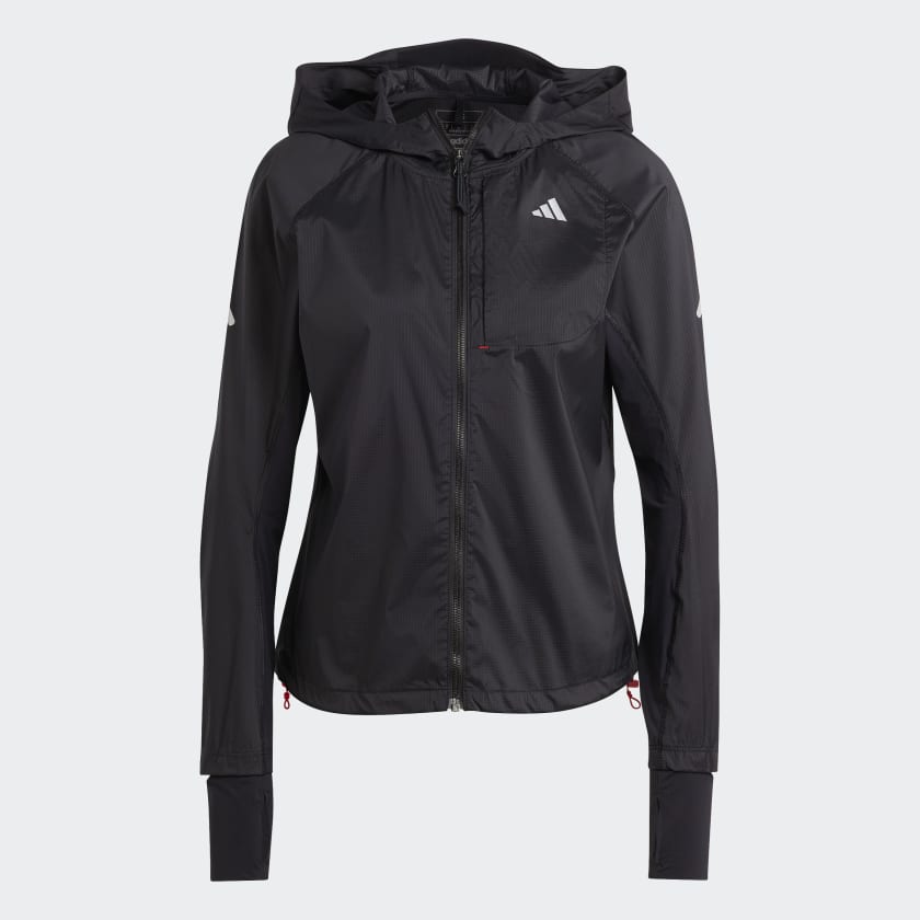 adidas Fast Running Jacket - Black | adidas Australia