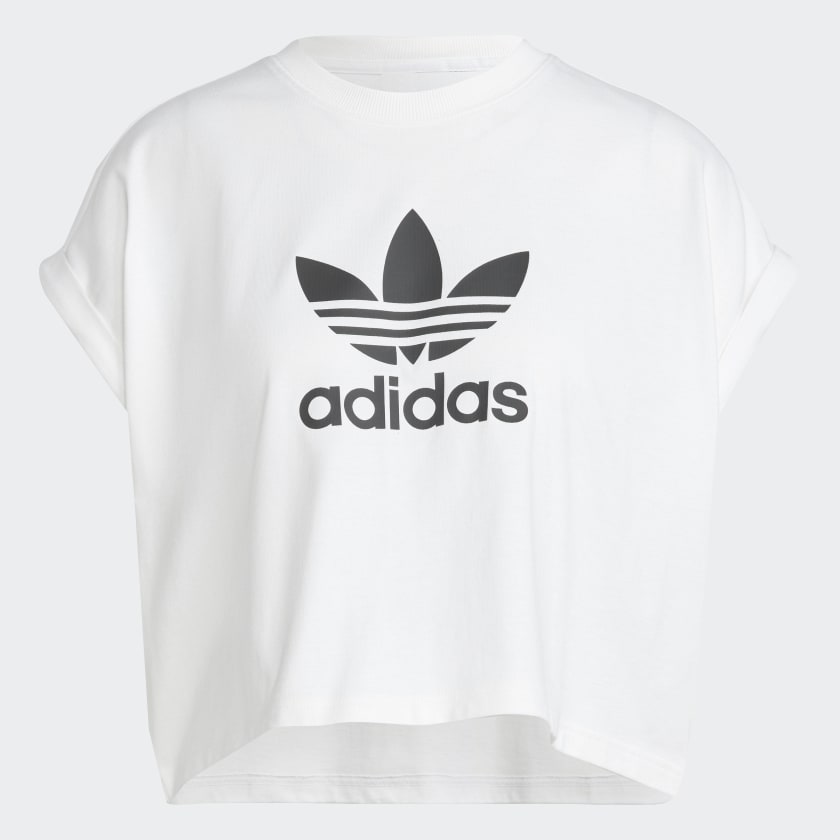 adidas Adicolor Classics Short Trefoil Tee - White | adidas Australia
