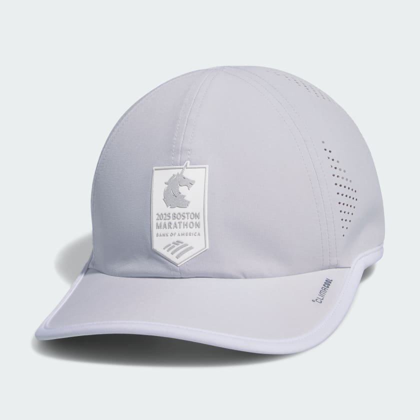 adidas Boston Marathon® 2025 Superlite Hat - Grey | Free Shipping with ...