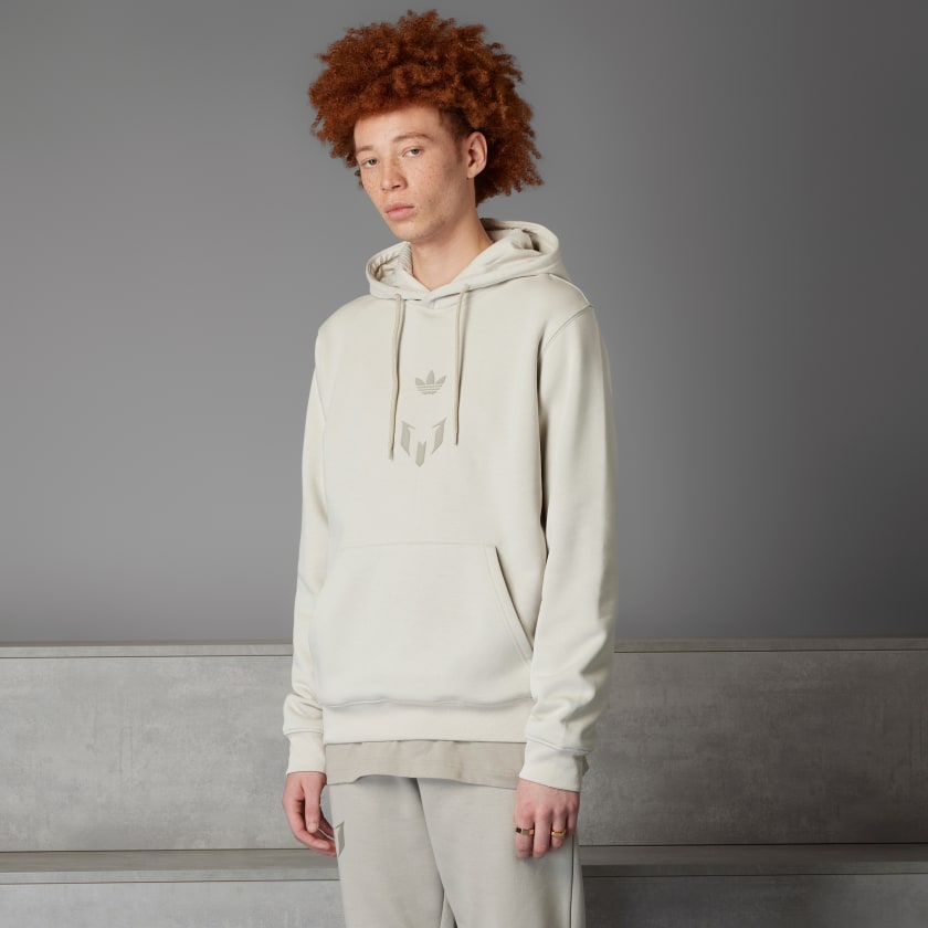 adidas Messi Hoodie - Beige | adidas UK