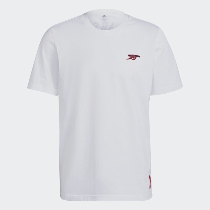 adidas Arsenal Graphic Tee - White | Free Shipping with adiClub | adidas US