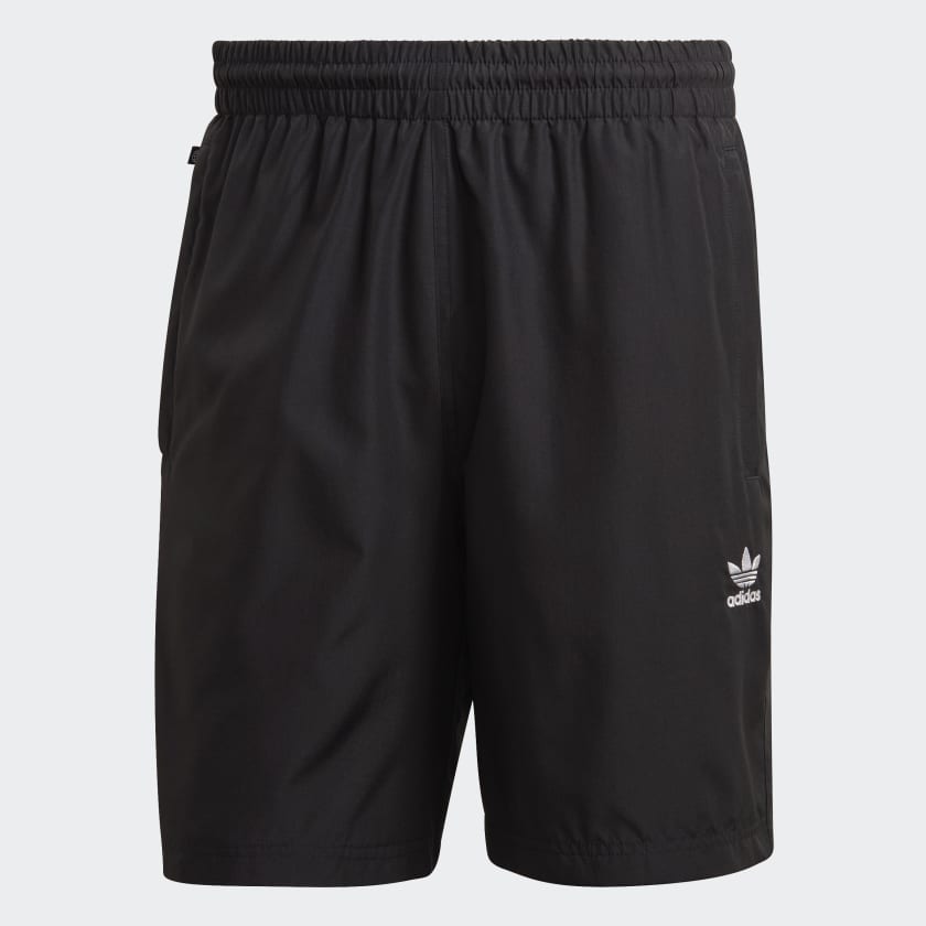 adidas Adicolor Essentials Trace Shorts - Black | adidas Australia