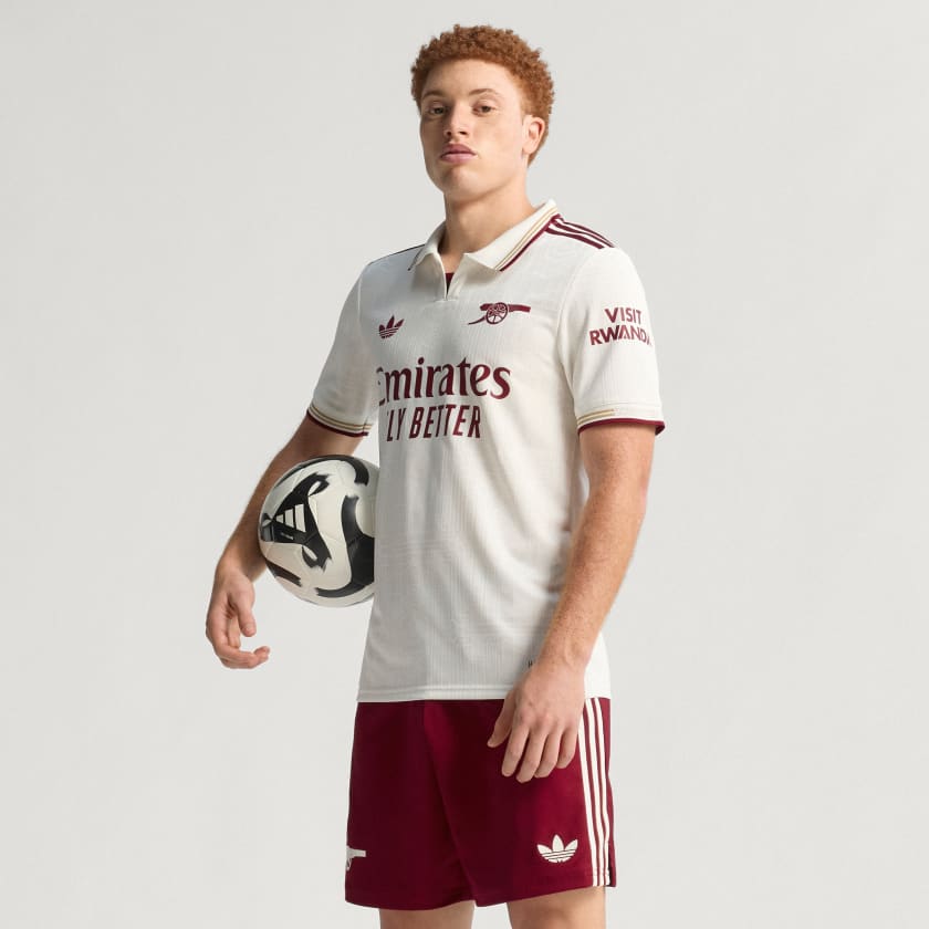 adidas Arsenal 25/26 Third Authentic Jersey - White | adidas UK