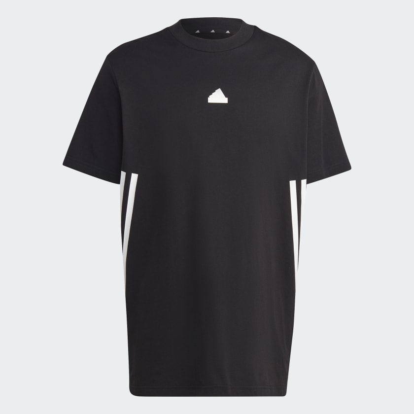 adidas Future Icons 3-Stripes Tee - Black | adidas Australia