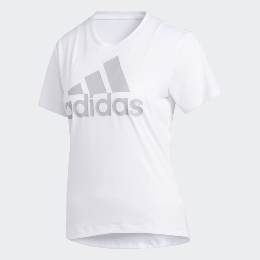 Camiseta Badge of Sport Logo - Branco adidas | adidas Brasil