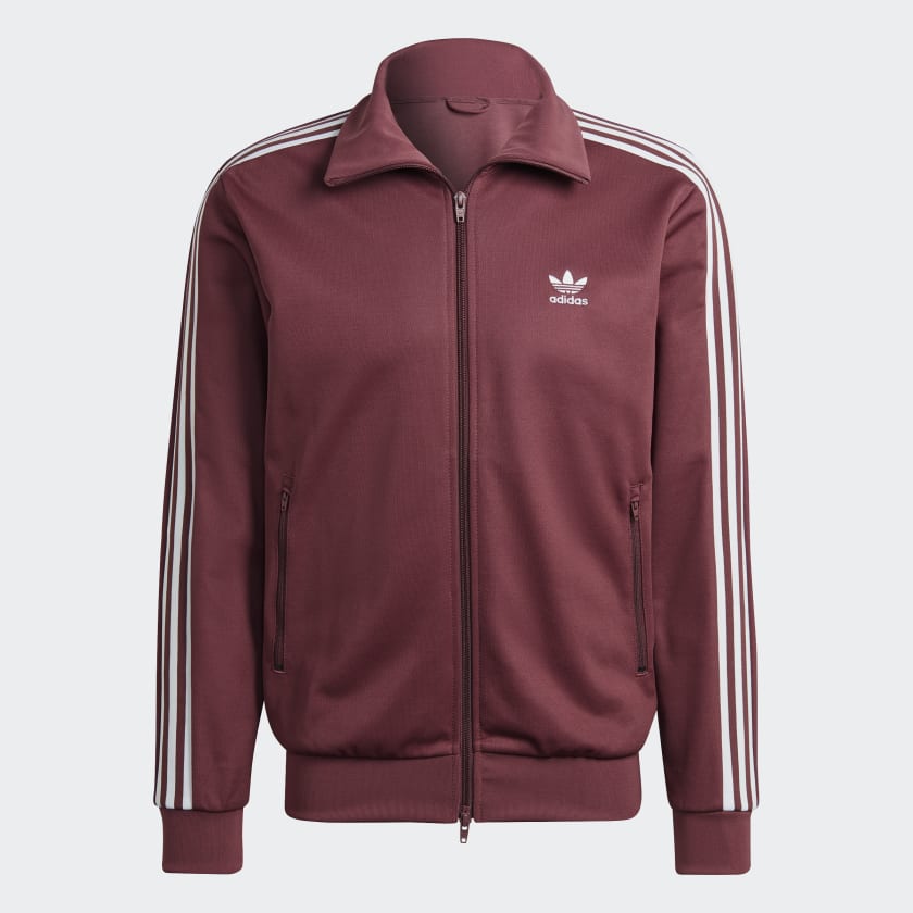 Adidas maroon jacket store