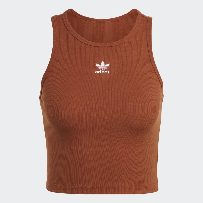 adidas Rib Tank Top - Red | adidas Australia