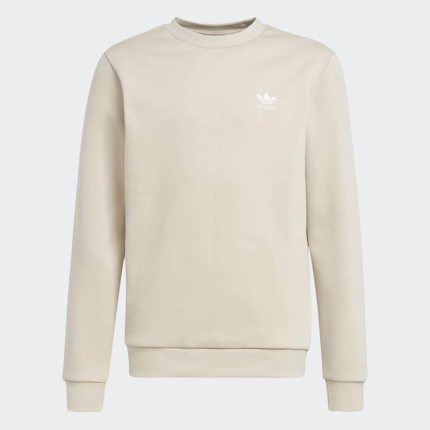 adidas Adicolor Crew Sweatshirt - Beige | Free Shipping with adiClub ...
