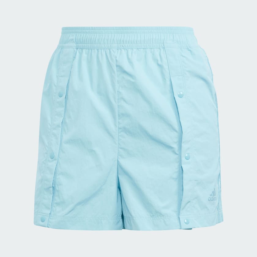 adidas Tiro Snap-Button Shorts - Turquoise | Free Shipping with adiClub ...