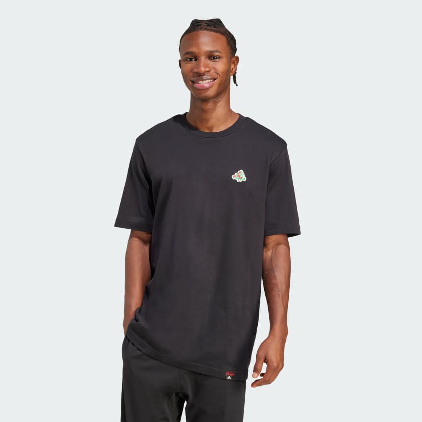 adidas Mini Pizza Graphic Tee - Black | adidas Deutschland