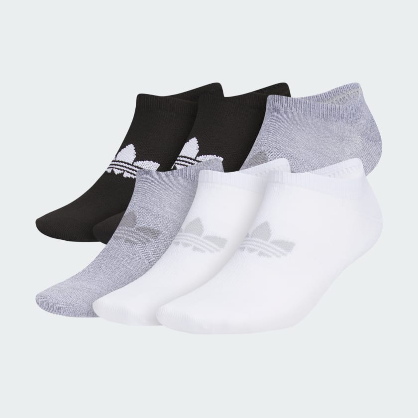 adidas Originals Superlite 6-Pack No-Show Socks - Multicolor | Free ...