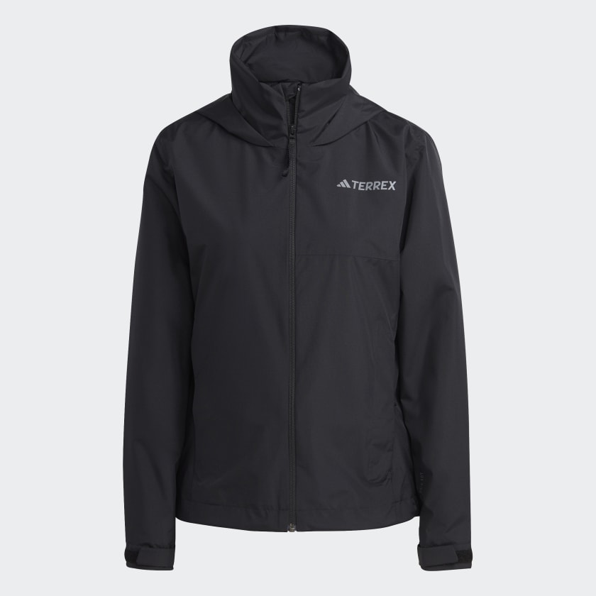 adidas Terrex Multi RAIN.RDY 2-Layer Rain Jacket - Black | adidas Australia