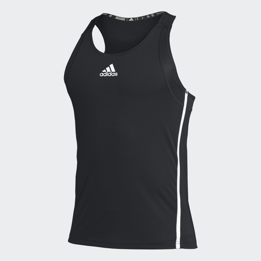 M TEAM SINGLET - Preto adidas | adidas Brasil