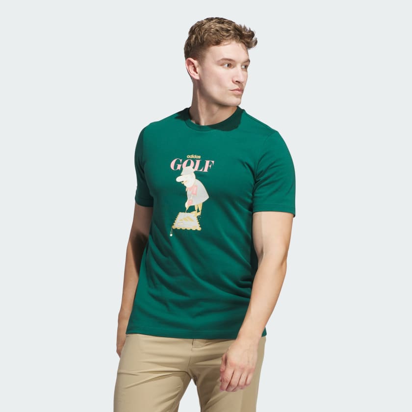 adidas Chip Greens Graphic Tee - Green | adidas Australia