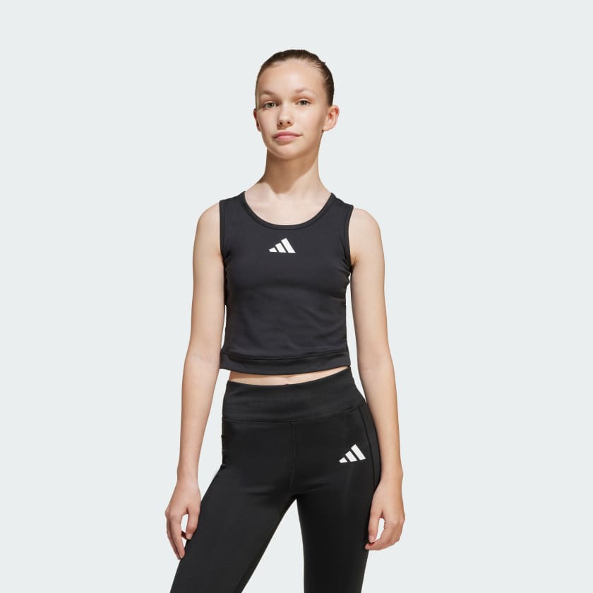adidas All Sports Favorite Crop Top Kids Black Free Shipping with adiClub adidas Canada