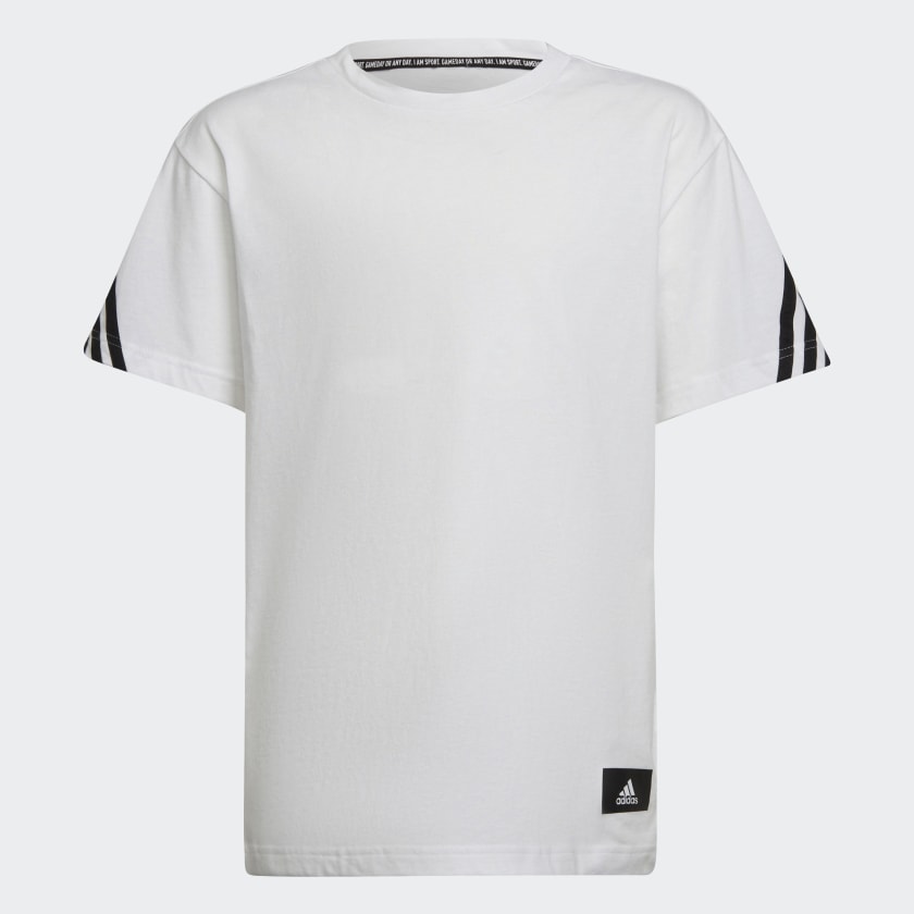 adidas Future Icons 3-Stripes Tee - White | adidas UK