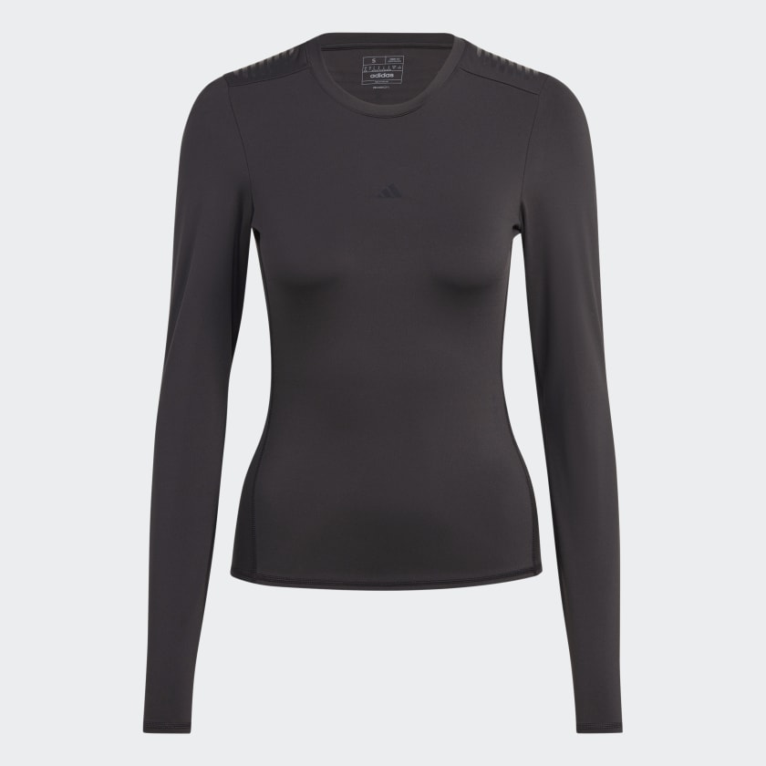 adidas Techfit Control x RHEON™ Long Sleeve - Black | adidas Australia