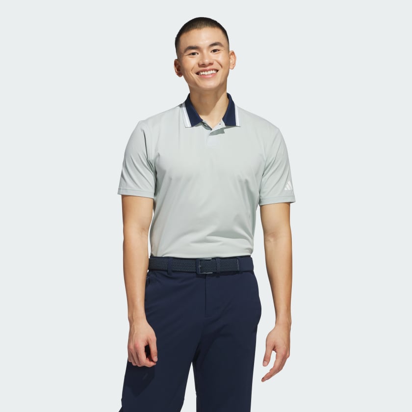 adidas Beyond Twistknit Polo Shirt - Grey | adidas Australia