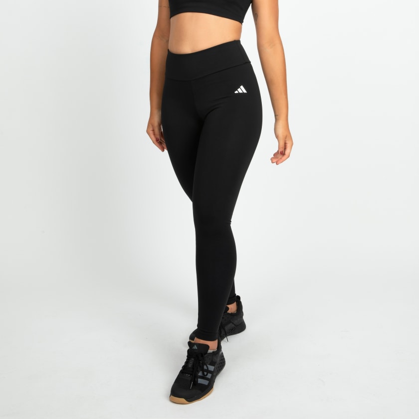 Calça Legging Treino Basica - Preto adidas | adidas Brasil