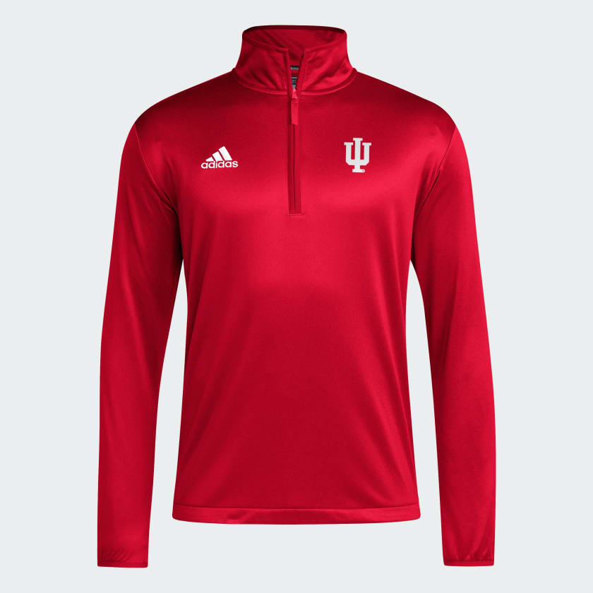 adidas Indiana Hoosiers Player Travel Jacket - Burgundy | Free Shipping ...