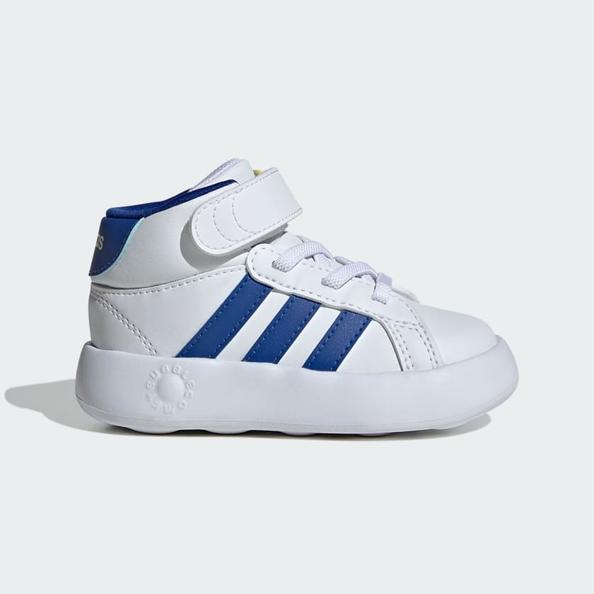 adidas Grand Court Mid Shoes Kids - White | adidas UK