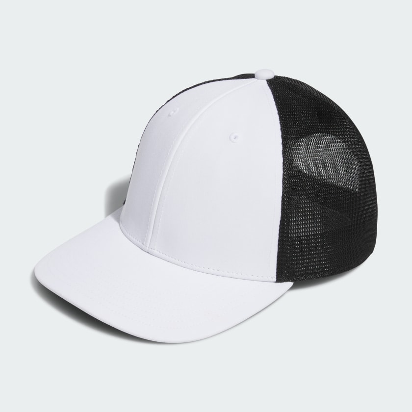 adidas Golf Low-Profile Crestable Trucker Cap - White | adidas Deutschland