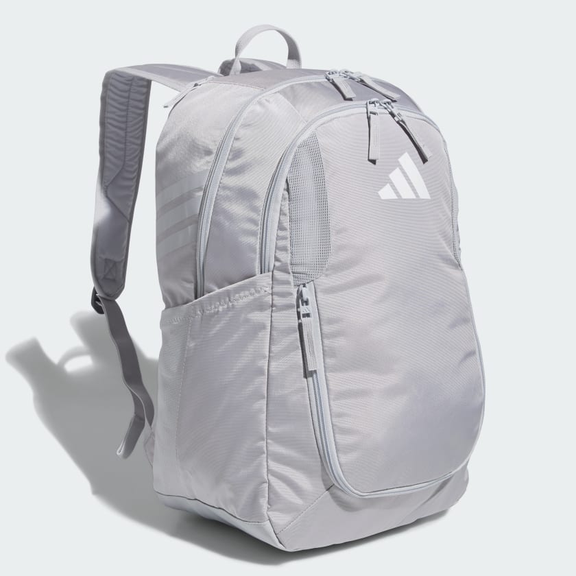 adidas Stadium 4 Backpack - Grey | Free Shipping with adiClub | adidas US