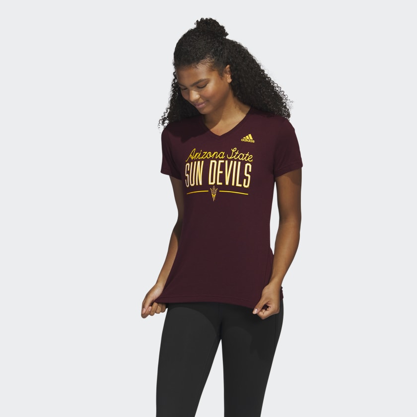 adidas Sun Devils Tee - Red | Free Shipping with adiClub | adidas US