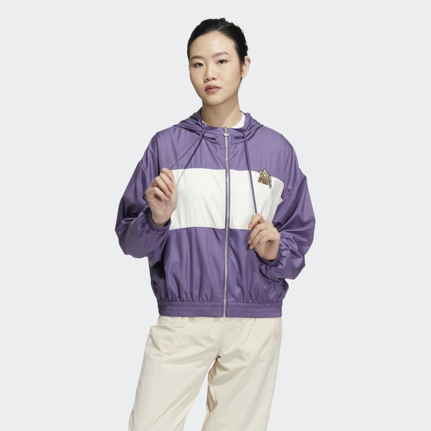 adidas Modern Collegiate Windbreaker - Purple | adidas Australia