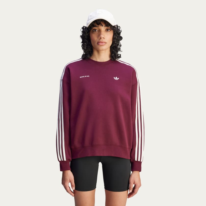 S&R SWEATSHIRT - Borgonha adidas | adidas Brasil