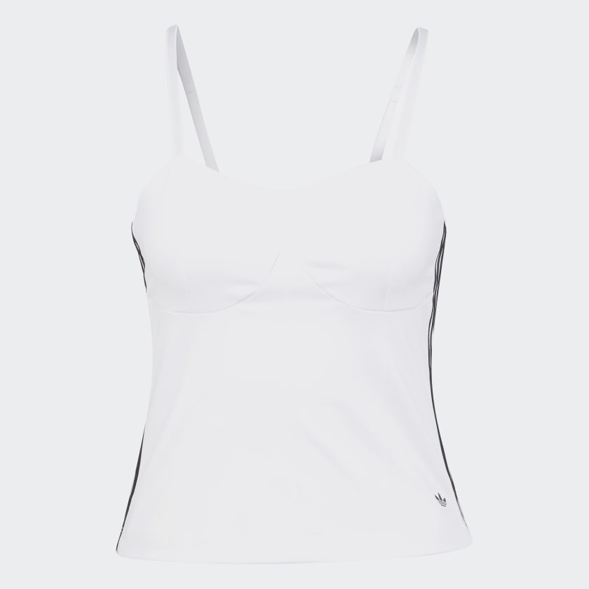 adidas Corset Top - White | Free Shipping with adiClub | adidas US