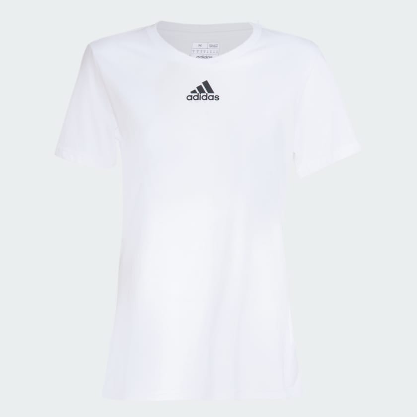 Camiseta Logo Pequeno - Branco adidas | adidas Brasil