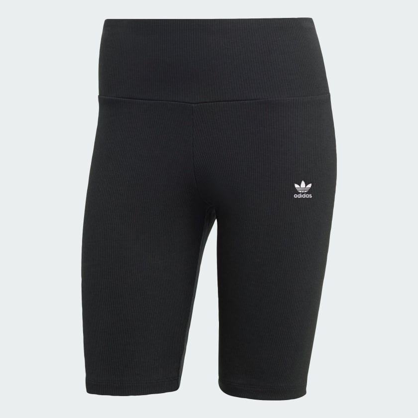 adidas Adicolor Essentials Short Leggings - Black | adidas Australia