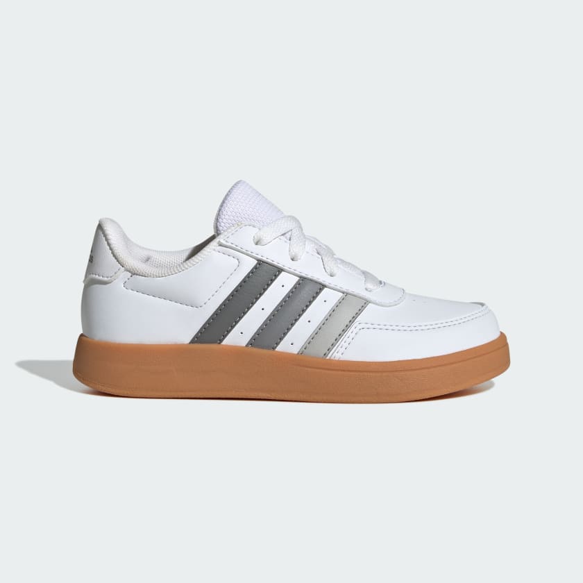 adidas Breaknet Lifestyle Court Lace Shoes - White | Free Shipping with ...