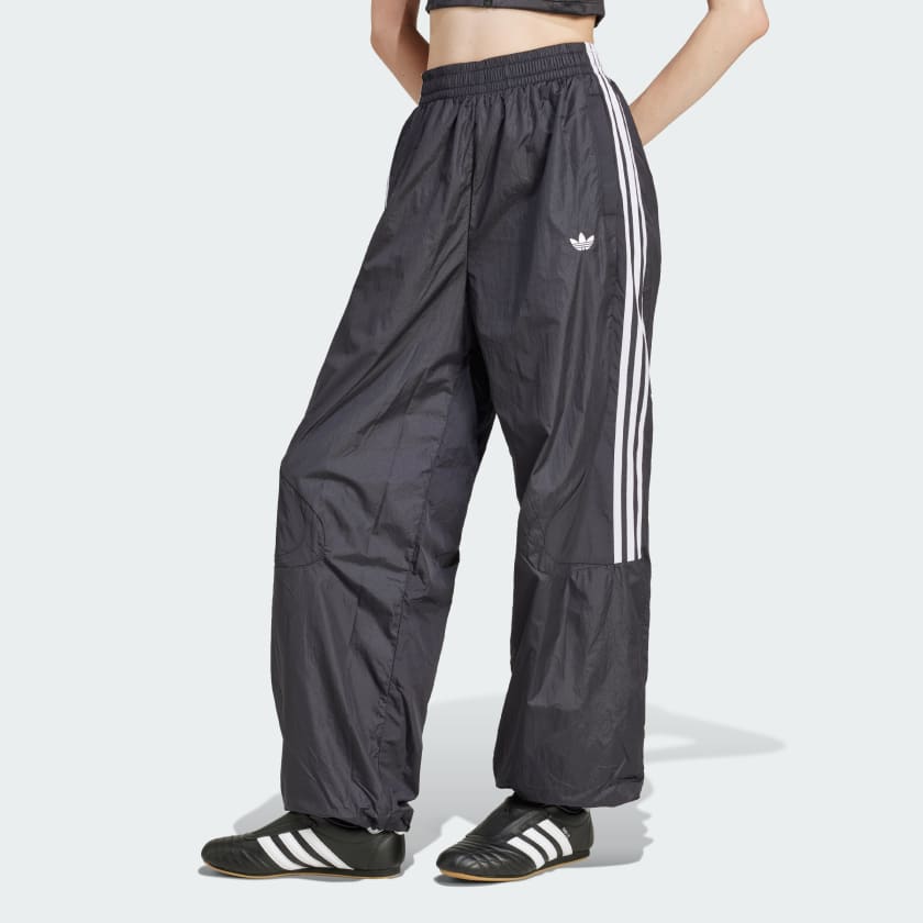 adidas Adicolor Teamgeist Oversized Track Pants - Black | adidas Australia
