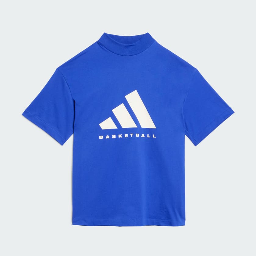 adidas Basketball T-Shirt - Blue | adidas UK