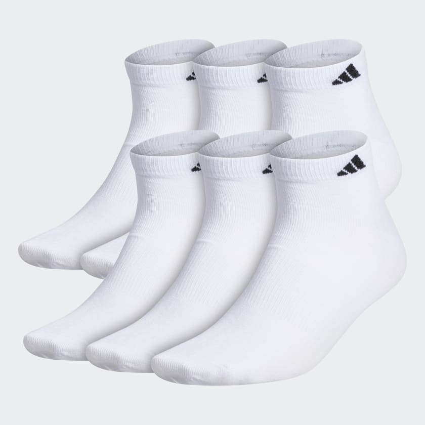 adidas Superlite Low-Cut Socks 6 Pairs XL - White | CJ9732 | adidas US