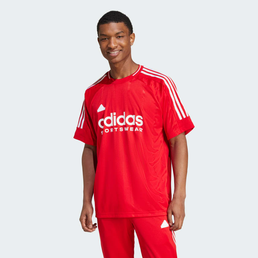 adidas House of Tiro Nations Pack Tee - Red | adidas Australia