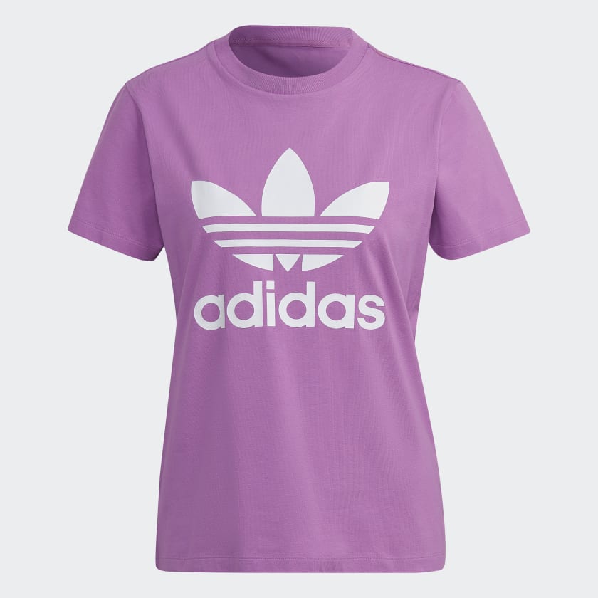 Logo Adidas Violet