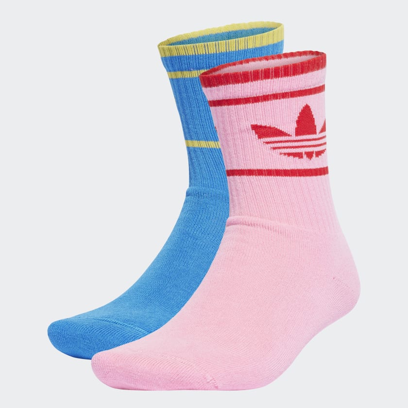 adidas adicolor 70s Socks 2-Pack - Blue | adidas Australia