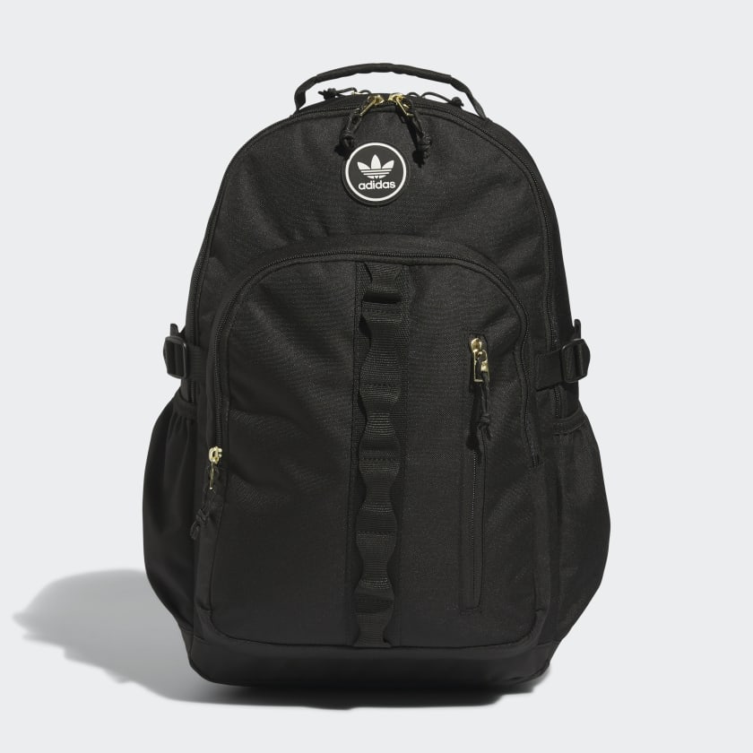 adidas Originals Trefoil Patch Backpack - Black | Free Shipping with ...